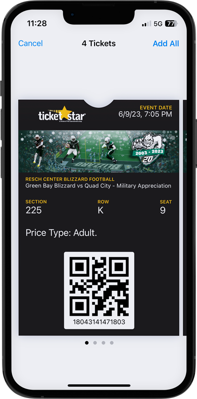 Manage Mobile Ticket | TicketStar